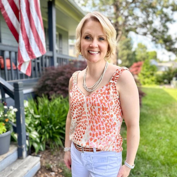 CAbi | Tops | Cabi 829 Rotation Tank Large Euc | Poshmark